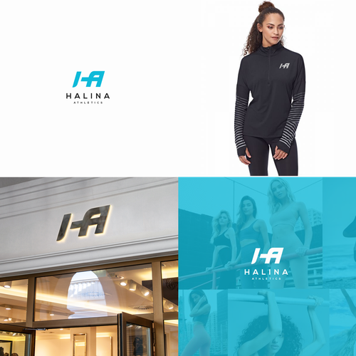 Halina Athletics: Womens Athletic Apparel | Logo design contest