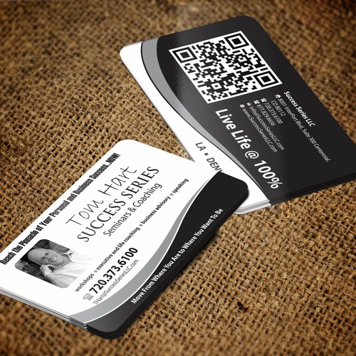Designs | Create a winning business card for Tom Hart Success Series ...