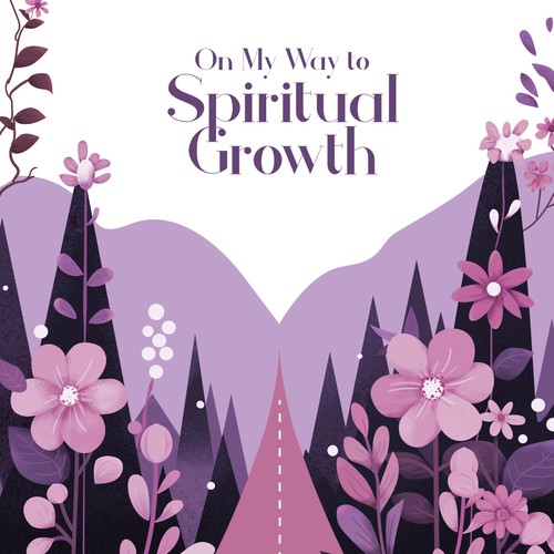 Designs | On My Way to Spiritual Growth by Vera Fletcher | Illustration ...