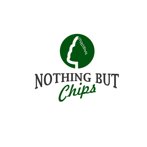 Nothing But Chips land clearing logo that is simple and looks like we ...