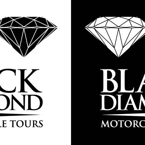 Black Diamond Motorcycle Tours | Logo design contest