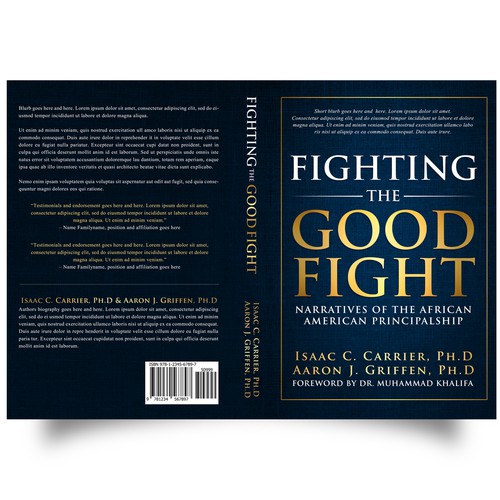 Designs | Fighting the Good Fight book cover design | Book cover contest