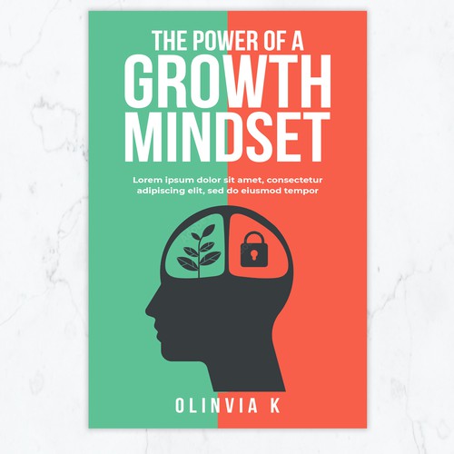 Designs | The Power of a Growth Mindset | Book cover contest