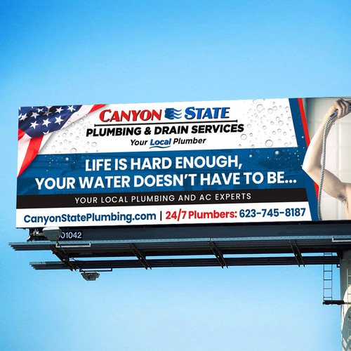 Designs | Fun Billboard Project For Plumbing Company! ~ Get Creative ...