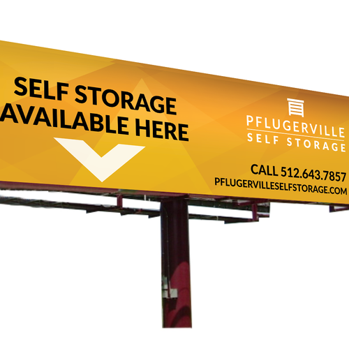Self Storage Billboard - Central Texas | Signage contest