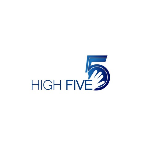High Five Logo for YouTube Videos | Logo design contest