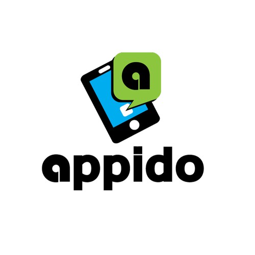 Appido - Logo for a startup company focus on app and software ...