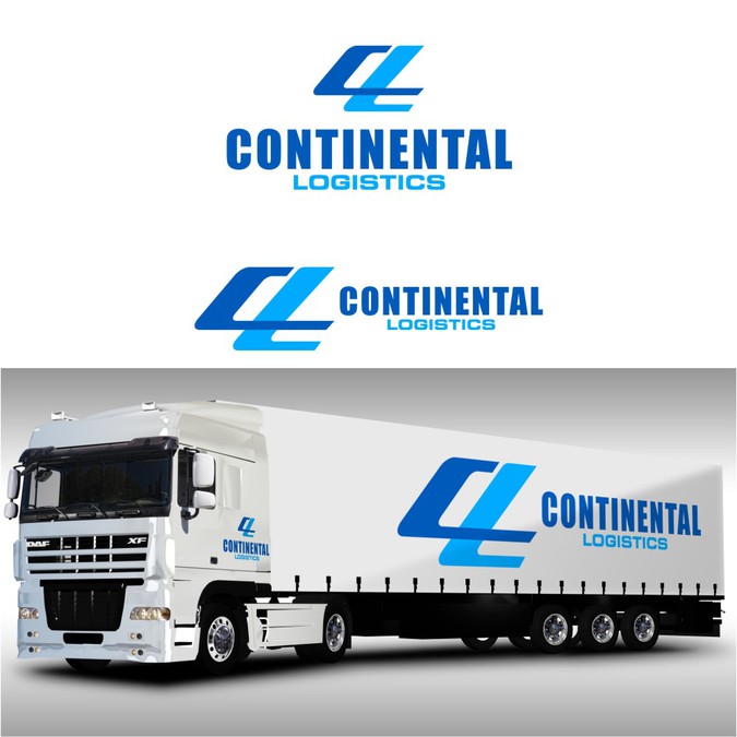 Logo for Continental Logistics + Truck, Warehouse and Container | Logo ...