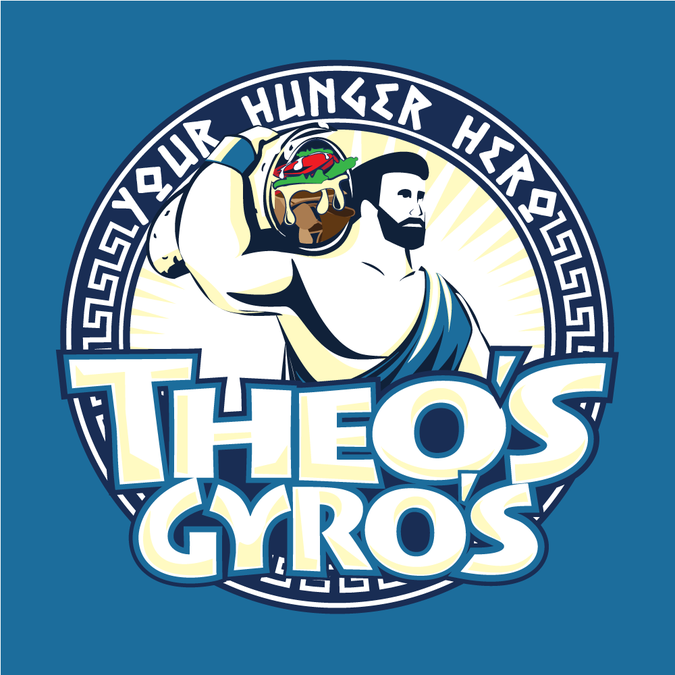 Be a Hero for Theo's Gyro's | Logo & brand identity pack contest