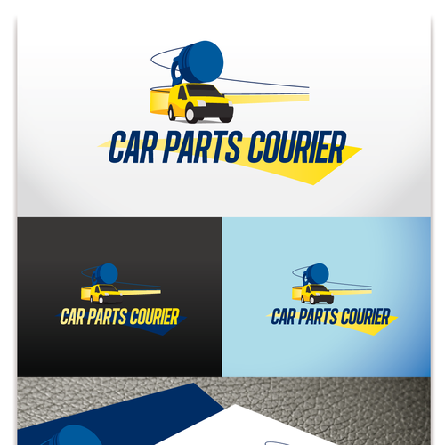 logo for Car Parts Courier | Logo design contest