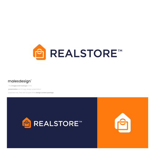 Designs | Fresh Modern Logo for Real Estate Retail Store | Logo design ...