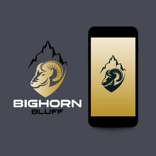Designs | Bighorn Bluff - Montana Residential Development | Logo ...