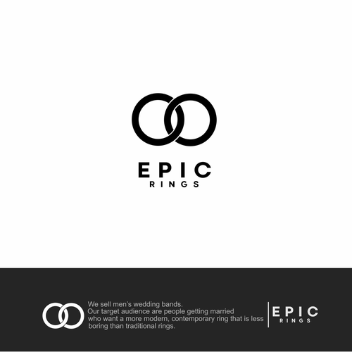 Designs | Bold & modern logo needed for men's ring company. | Logo ...