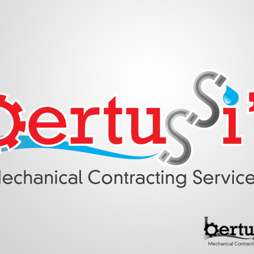 BERTUSSI'S (Mechanical Contractor) *logo* | Logo design contest