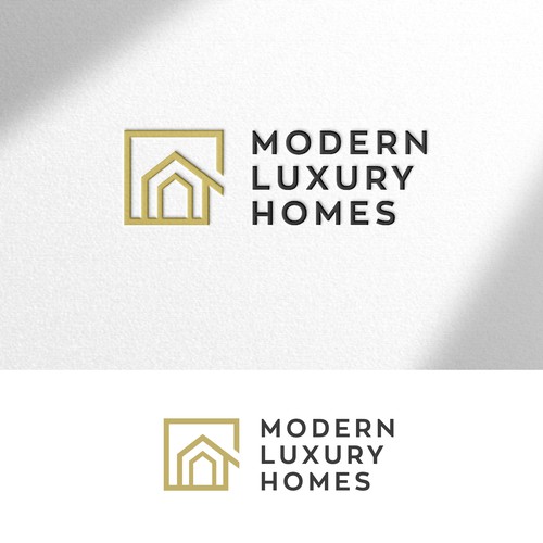 Designs | Unique modern logo for a custom home builder | Logo & brand ...