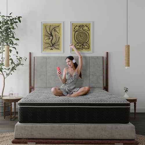 Designs | Photoshop people on to each mattress image | Other design contest