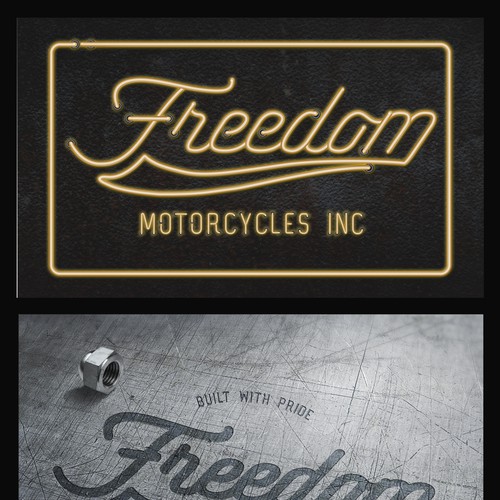 be the one who designs the next big brand Freedom Motorcycles | Logo ...