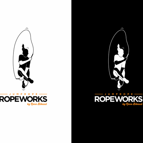 Jump Rope Logo Design for Ropeworks | Logo design contest