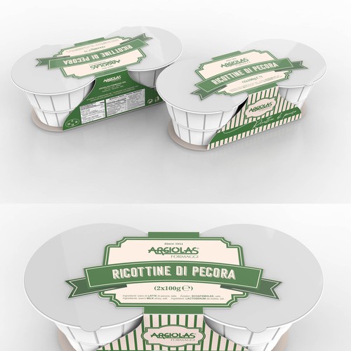 Designs | Original ricotta box | Product packaging contest