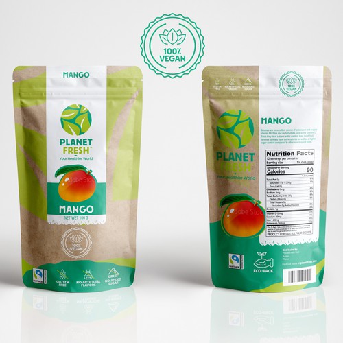 Designs | Create Natural, Healthy, Organic New Pack Design for Planet ...