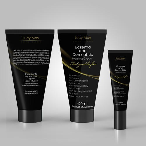 Design a Professional Funky New Cosmetic Cream Label | Product label ...