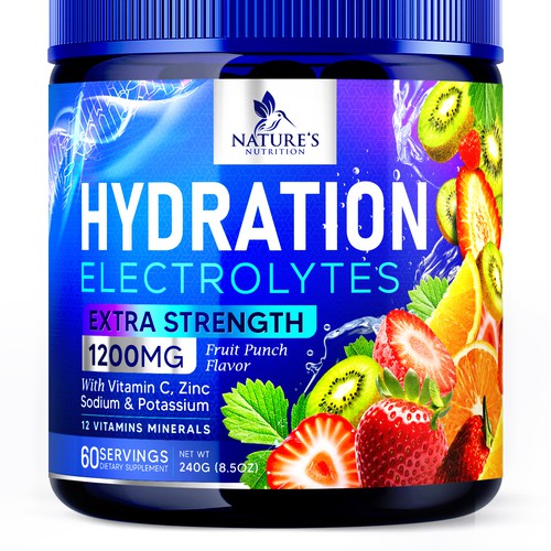 Designs | Hydration Electrolytes Design Needed for Nature's Nutrition ...