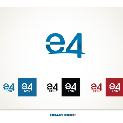 e4 logo | Logo design contest