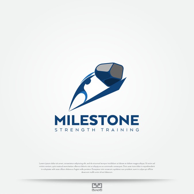 Design cutting edge logo for Milestone Strength Training. The only real ...