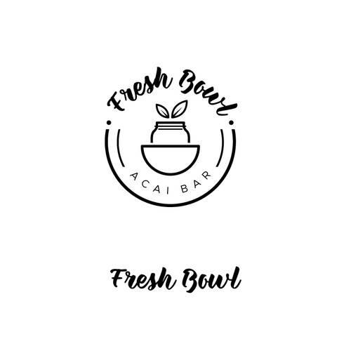 Acai Bar Looking For Fresh, Modern and Clean Logo Design | Logo design ...