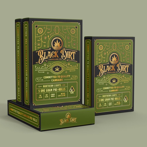 Designs | Heritage Cannabis Pre Roll Package | Product packaging contest