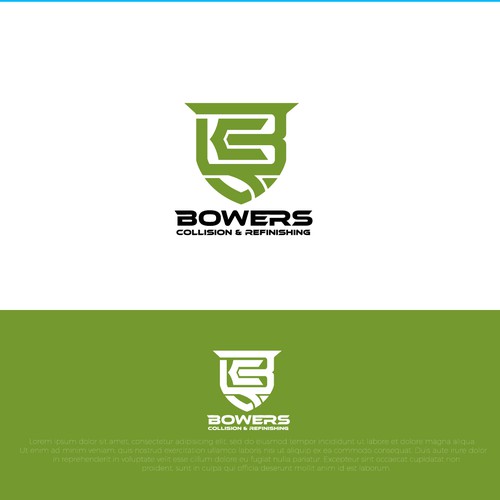 Designs | Bowers Collision and Refinishing | Logo design contest