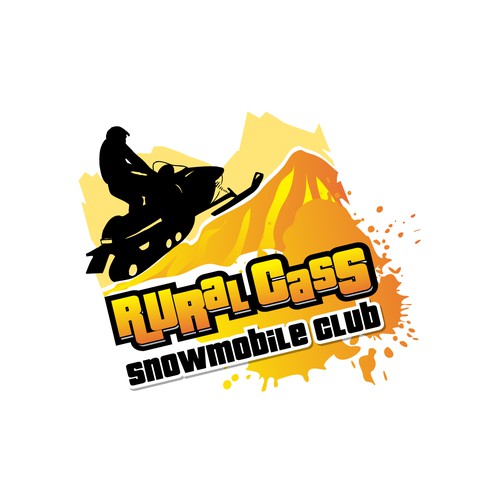 Dynamic looking Snowmobile Club logo | Logo design contest