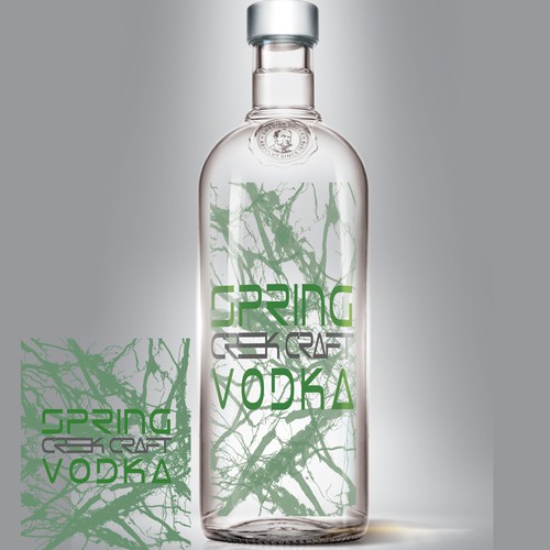Designs | New Craft Vodka | Product label contest