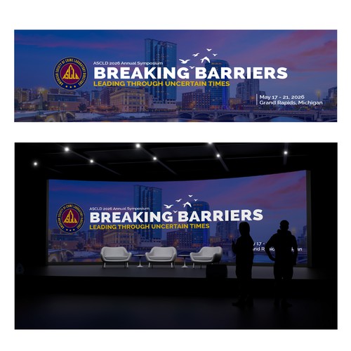 Designs | Bold conference banner design inspired by Grand Rapids ...