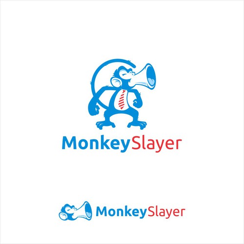 Create an inspiring logo that would invite you to Slay Your Monkeys ...