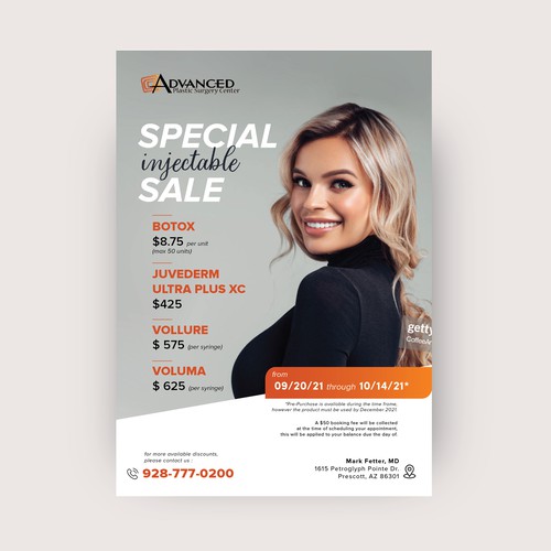 Designs | Botox and Filler Injectable Sale Add | Postcard, flyer or ...
