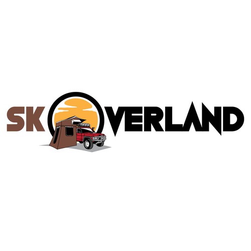 Designs | SK Overlanding Logo - Mad Max meets Airstream campers | Logo ...