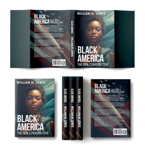 Designs | Design a book cover for my book, "Black America, The Gen Z ...