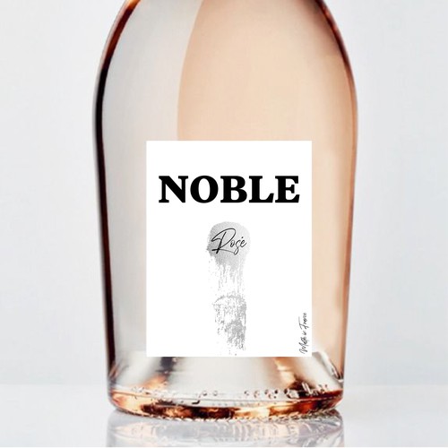 Designs | Rose Wine Label | Product label contest