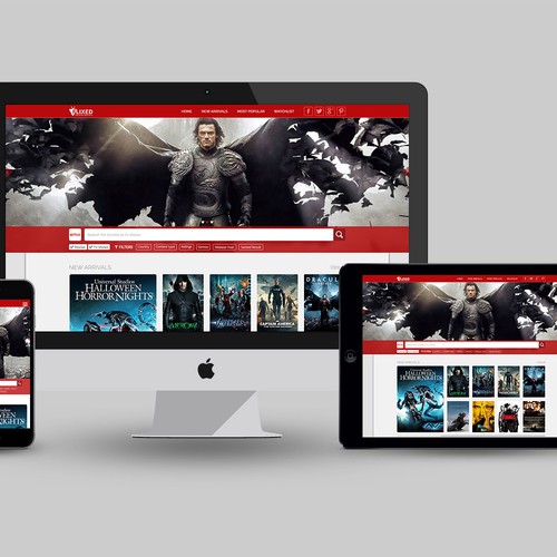 Web Page Design - Flixed - Netflix Search Engine | Web page design contest