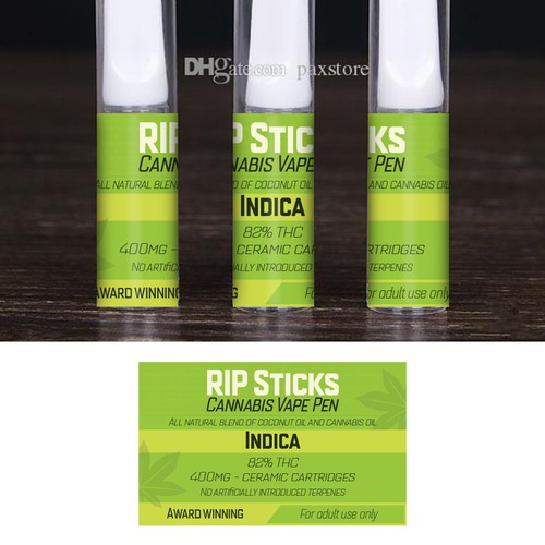 Designs | design a label for Rip Sticks Cannabis Vape Pen | Product ...