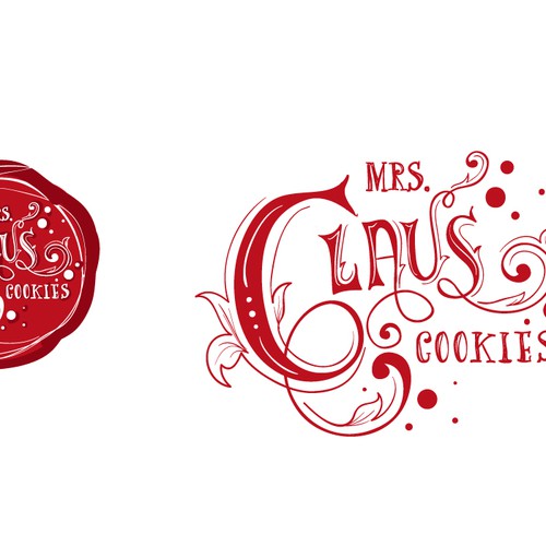 Mrs. Claus' Cookies needs an elegant vintage logo | Logo design contest