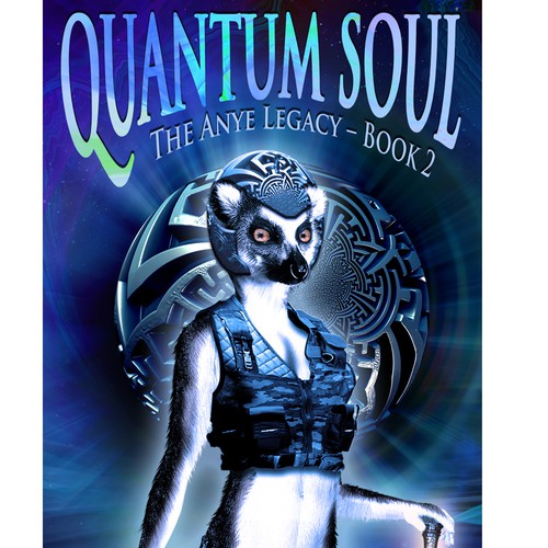 Quantum Soul - A science fiction novel | Book cover contest