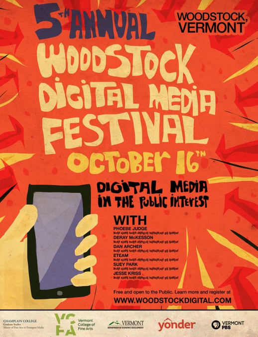 Create a compelling poster for the 2015 Woodstock Digital Media ...