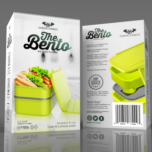 Killer Packaging Design Contest for Premium Bento Box | Product ...