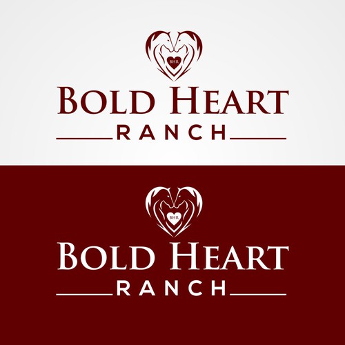 Bold Heart Ranch - Bring Kickass and loving into this logo | Logo ...