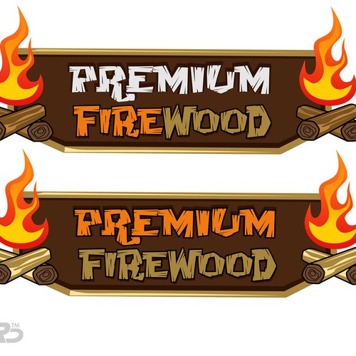 Create a eye catching logo for our firewood business | Logo design contest