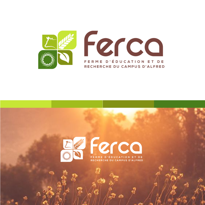 Create a logo for FERCA, an educational and research farm | Logo design ...