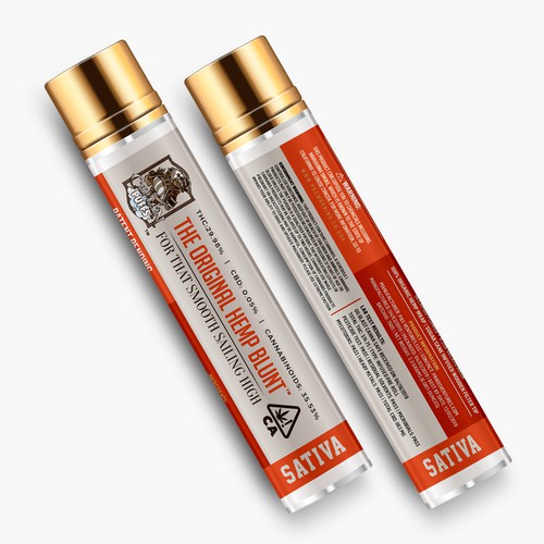 Captain Puffs Label Full Re-Design | Product packaging contest