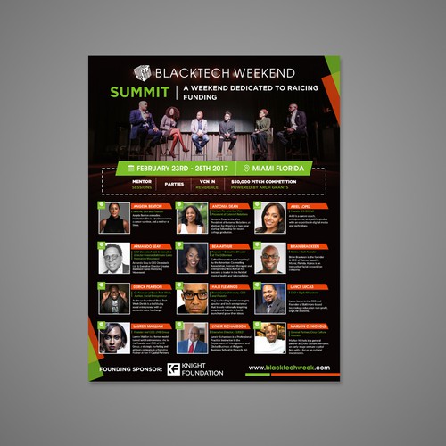 Technology Conference Flyer | Postcard, flyer or print contest